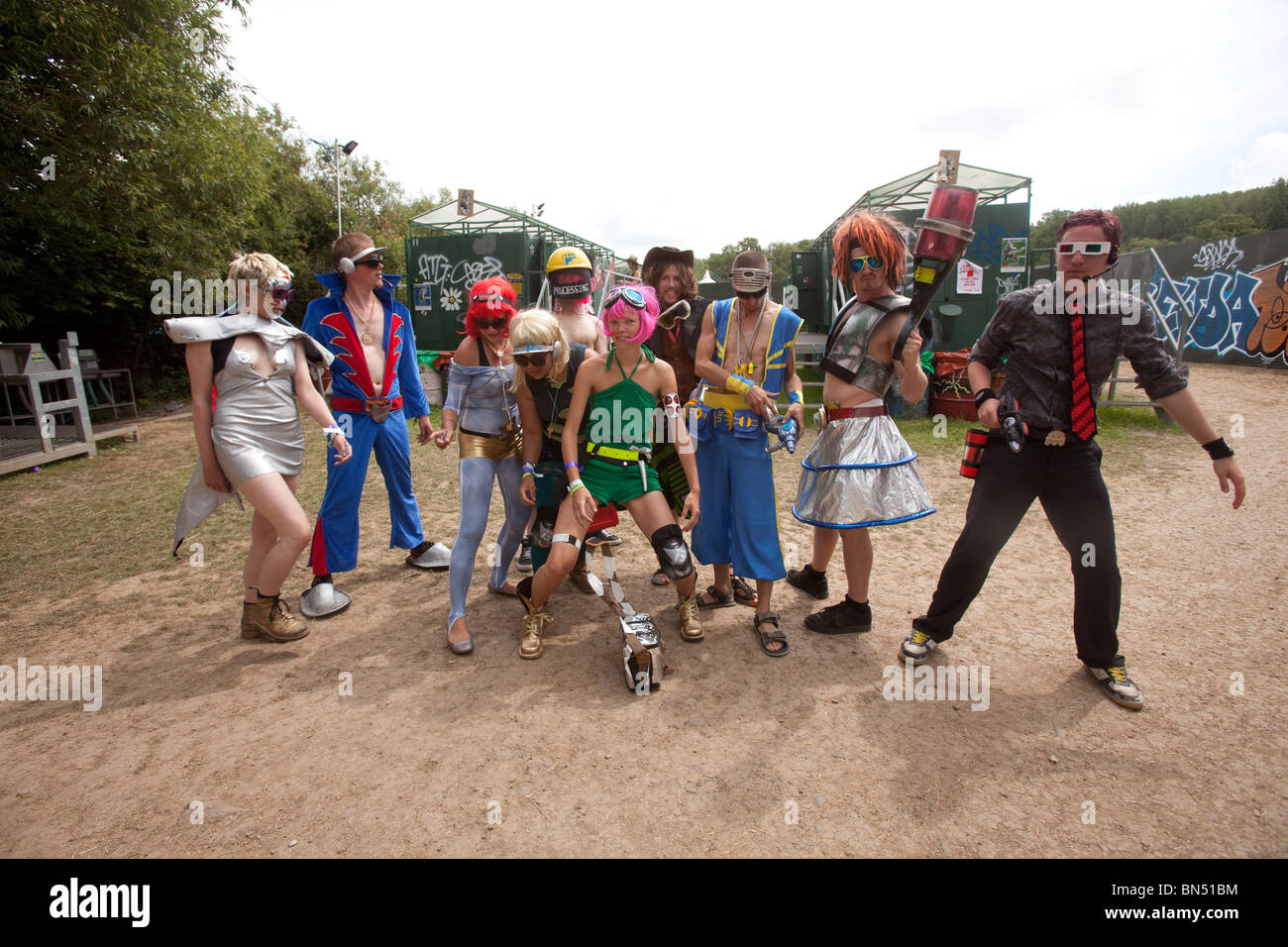 Micro rave glastonbury hi-res stock photography and images - Alamy