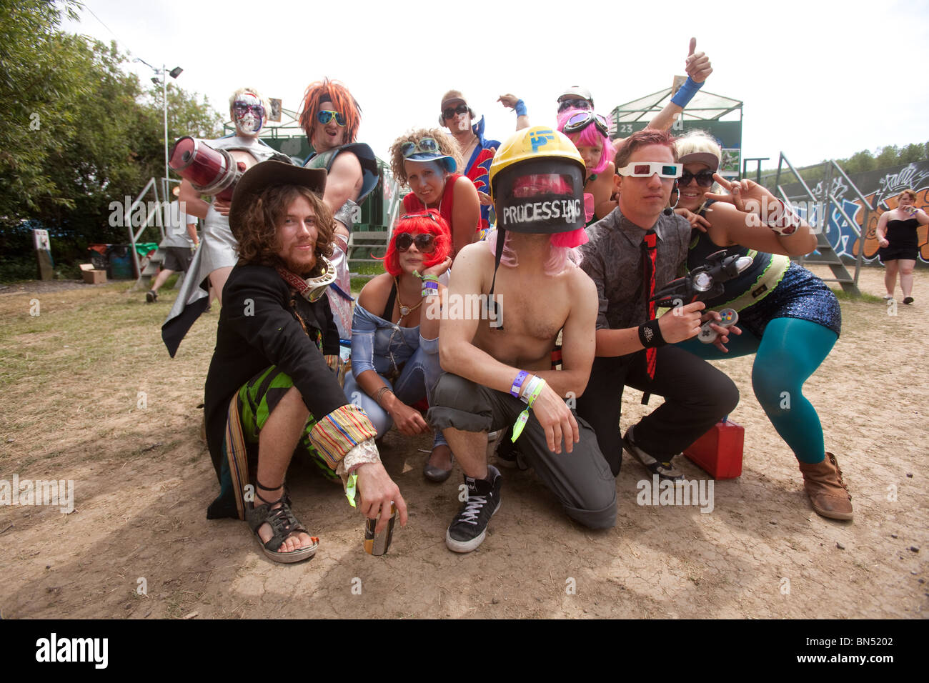 Micro rave glastonbury hi-res stock photography and images - Alamy