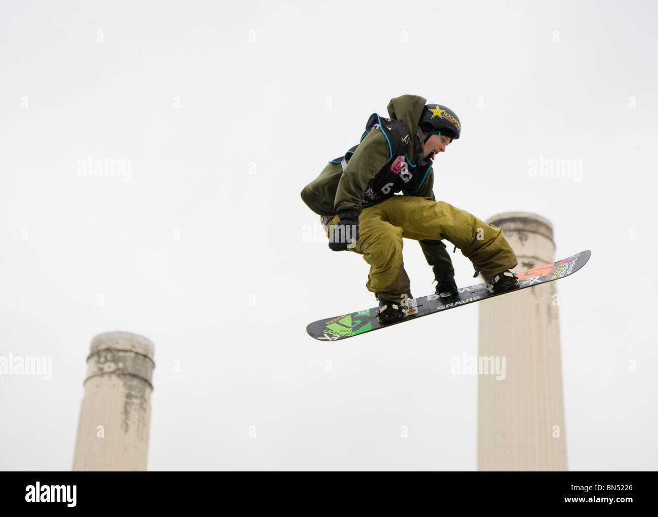 LONDON ENGLAND, November 2010 London Freeze snowboard and freestyle ...