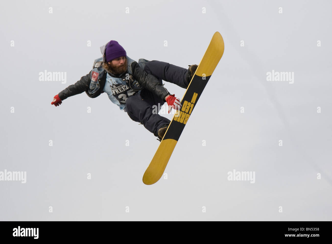 LONDON ENGLAND, November 2010 London Freeze snowboard and freestyle ...