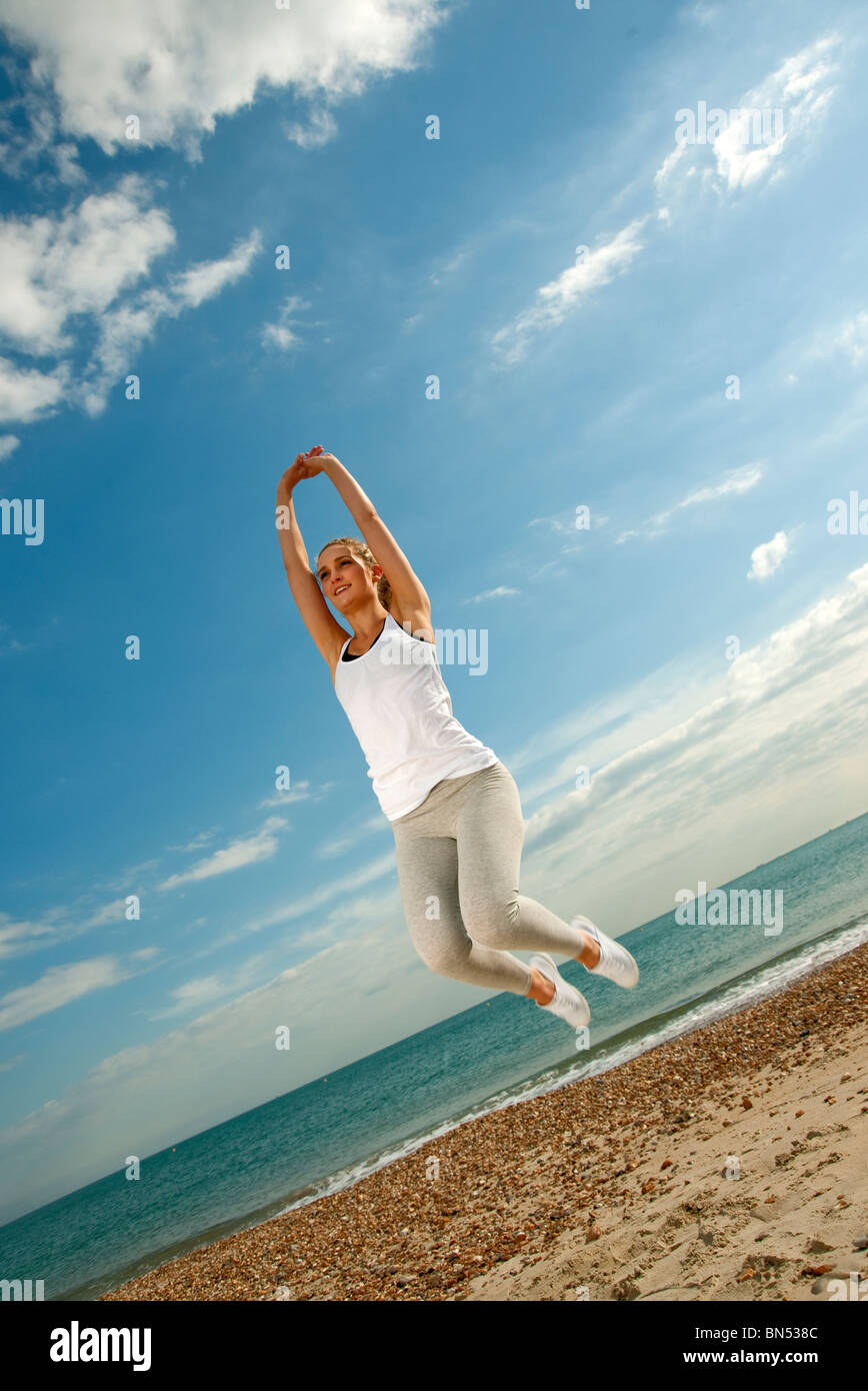 Leap leaping jump jumping hi-res stock photography and images - Alamy