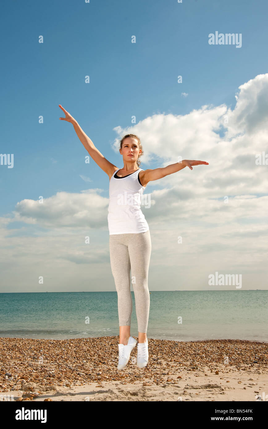 Leaping figure hi-res stock photography and images - Alamy