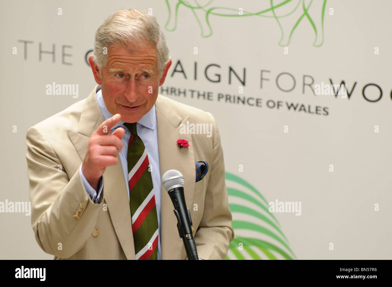 The Prince of Wales visiting the Welsh Woolen Museum, Drefach Felindre ...