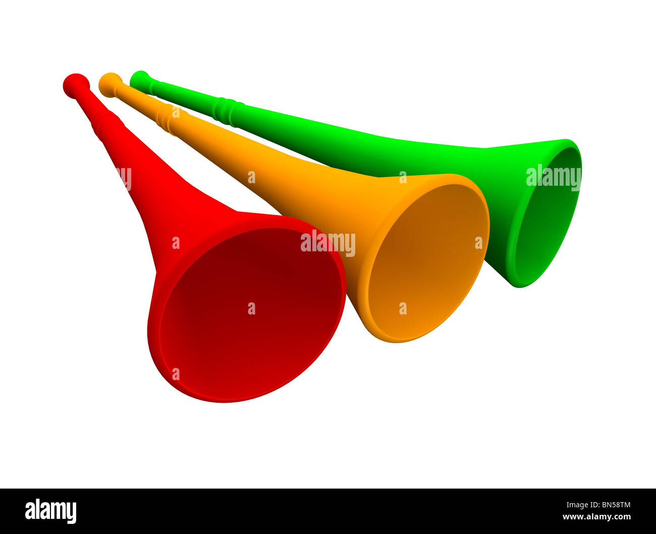 Trumpets instrument Cut Out Stock Images & Pictures - Alamy