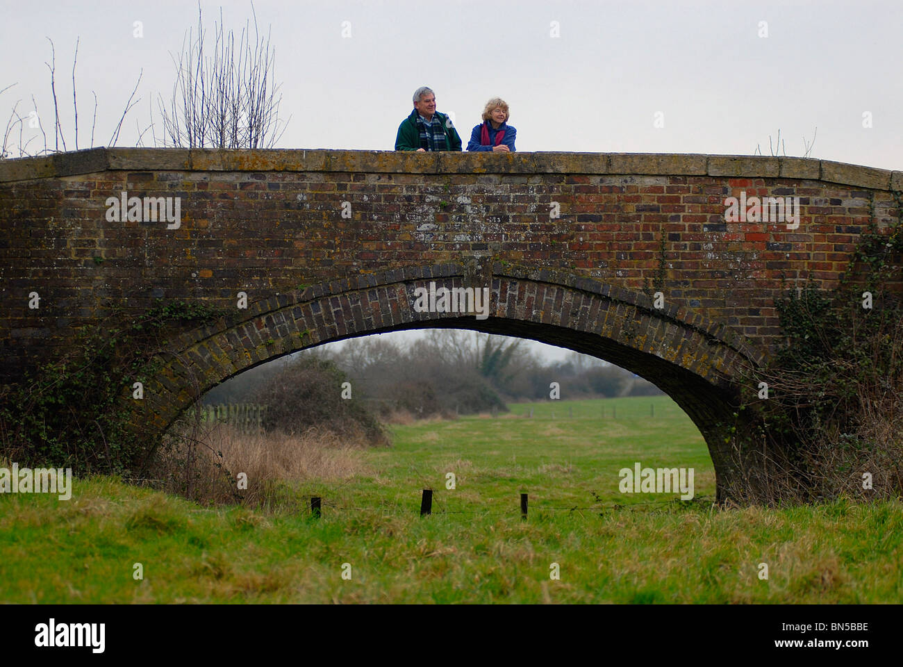 Jack Telling and his wife Pam on the 'bridge to nowhere' at Westfield ...