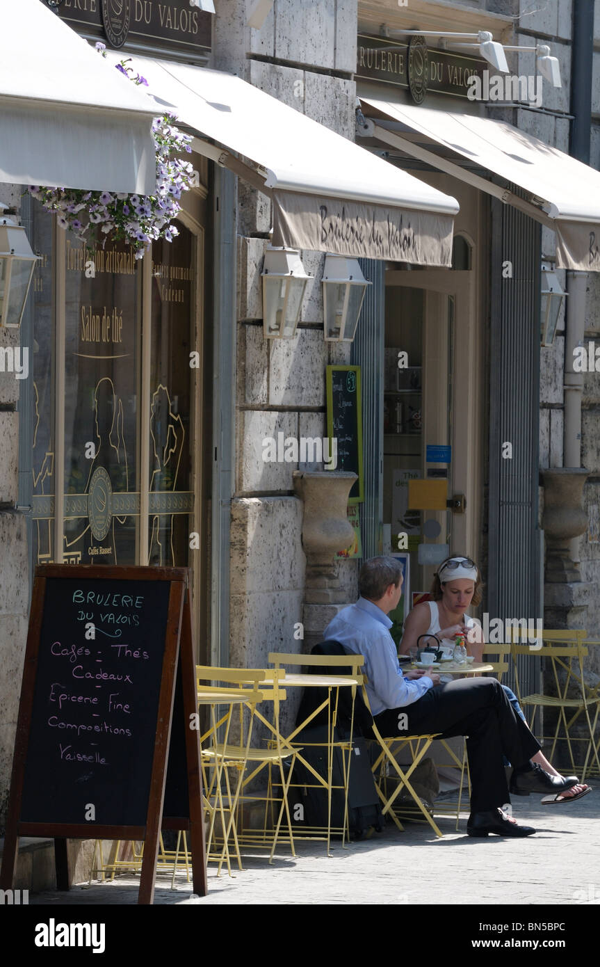 Stock Photo of French Pavement Cafe Stock Photo - Alamy