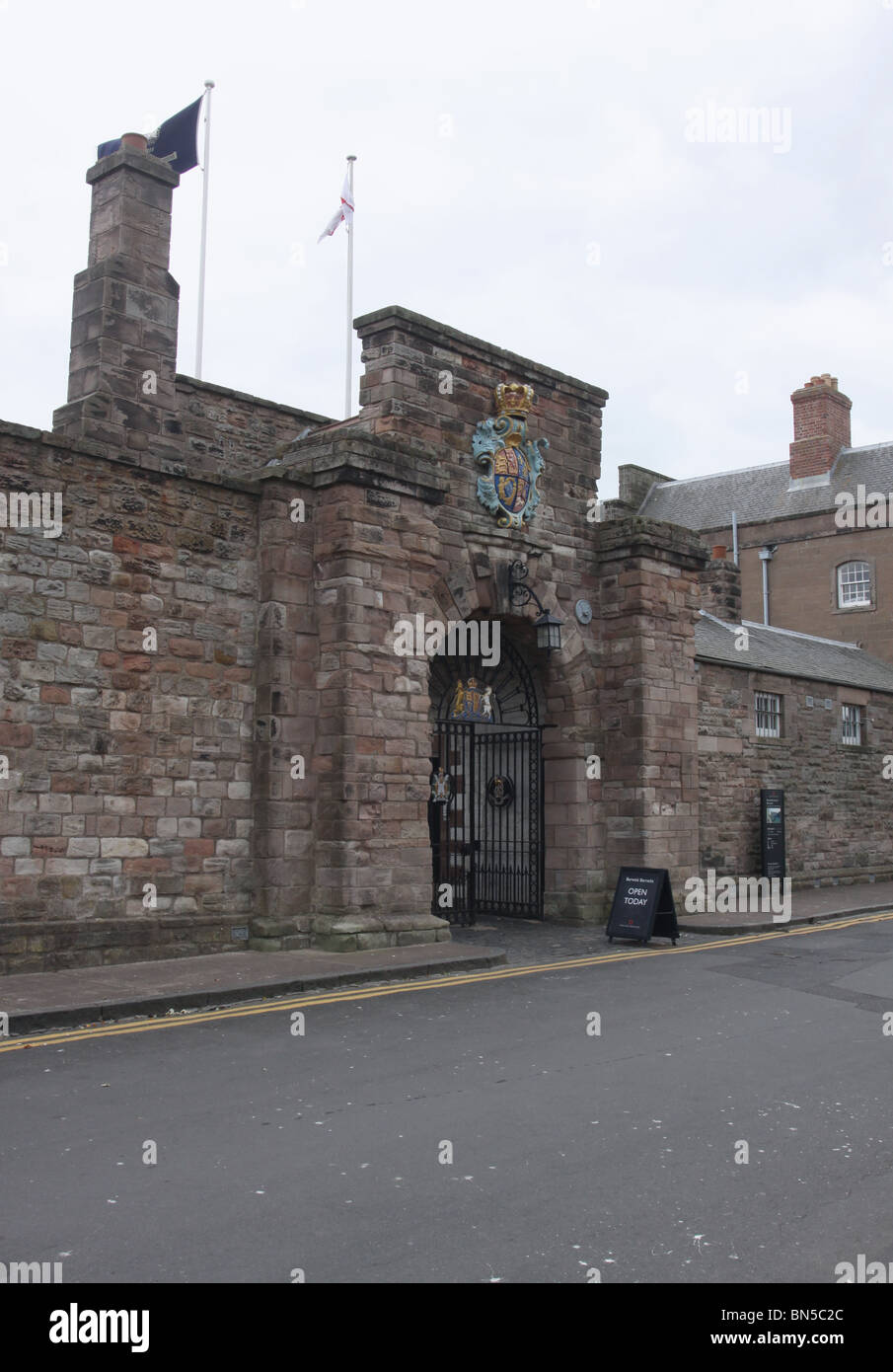 The barracks at berwick upon tweed hi-res stock photography and images ...