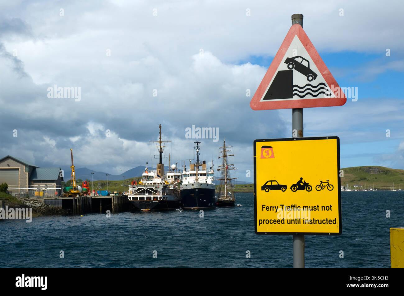 Harbour Danger Warning Sign High Resolution Stock Photography and ...