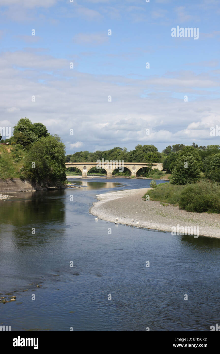 Scotland coldstream river tweed hi-res stock photography and images - Alamy