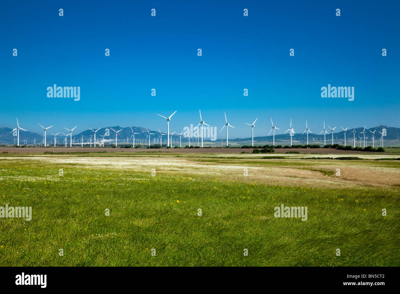 Spanish Wind Farm Stock Photo - Alamy