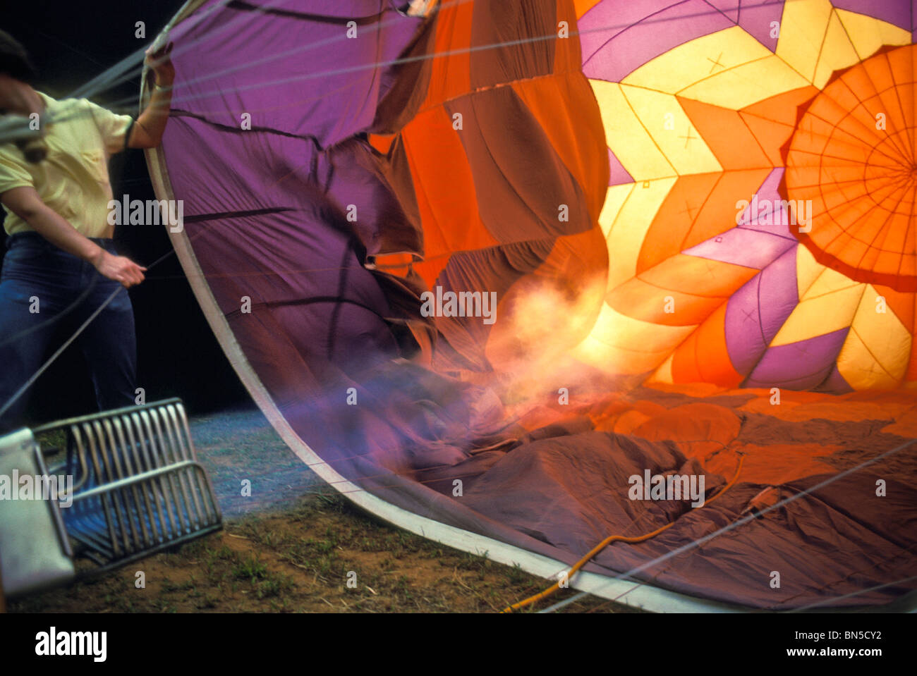 Balloon inflation inflate flame hi-res stock photography and images - Alamy
