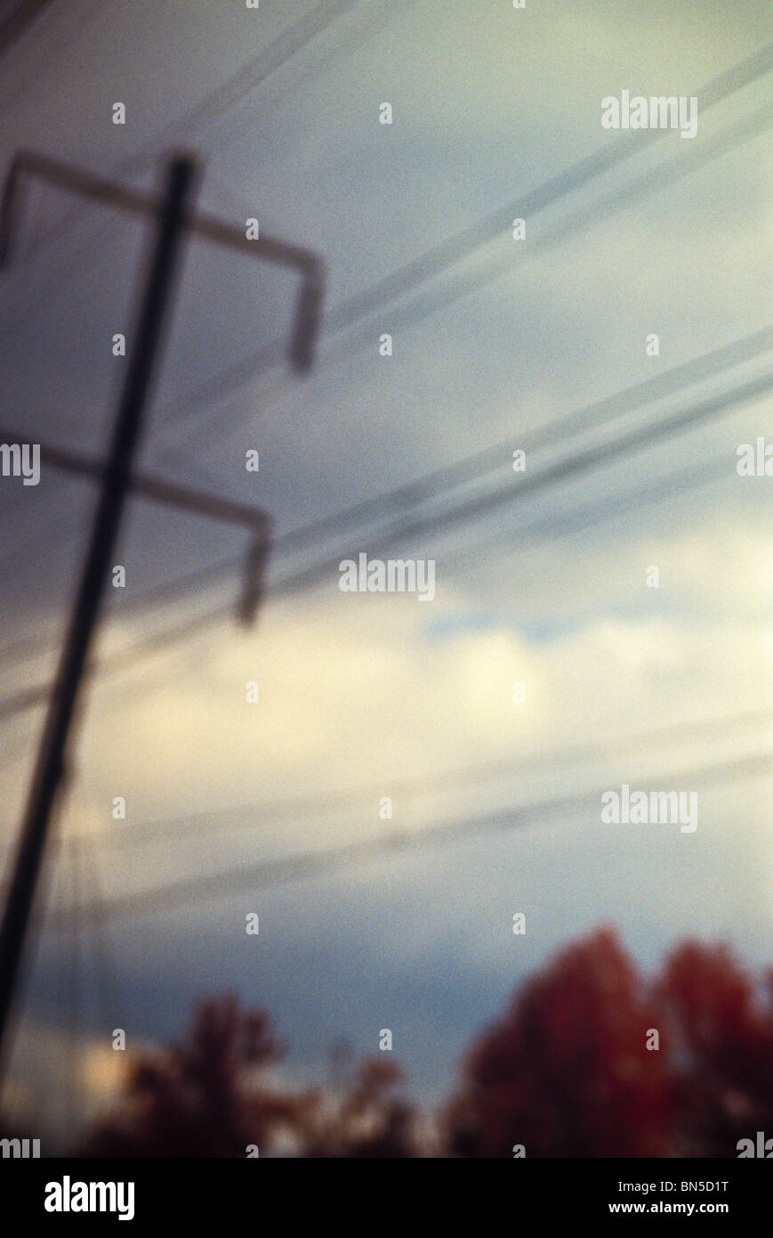 view from moving train Stock Photo - Alamy