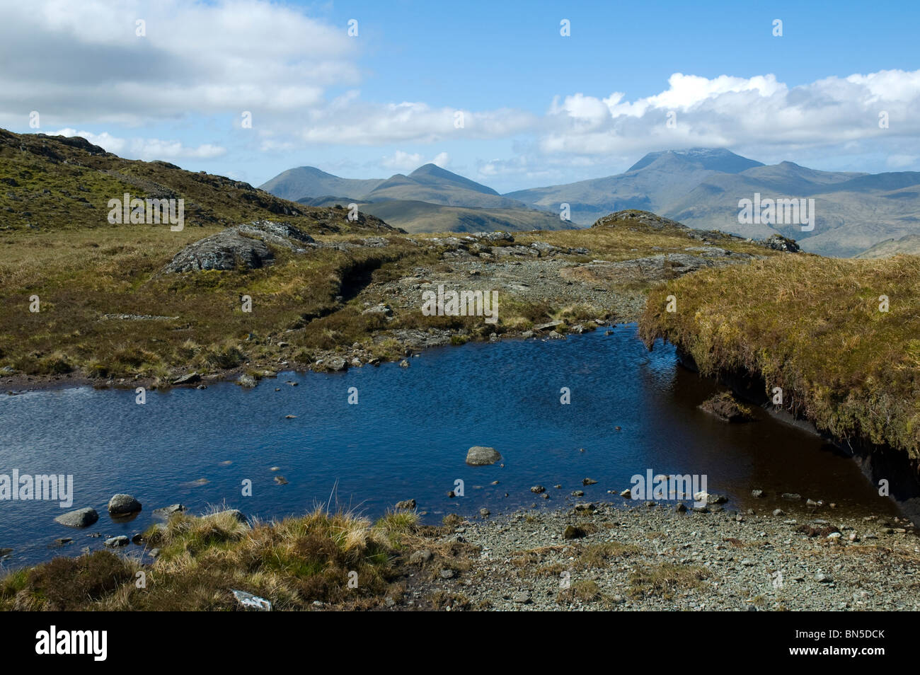 Ben More from Beinn Chreagach Mhór, Isle of Mull, Scotland, UK Stock ...