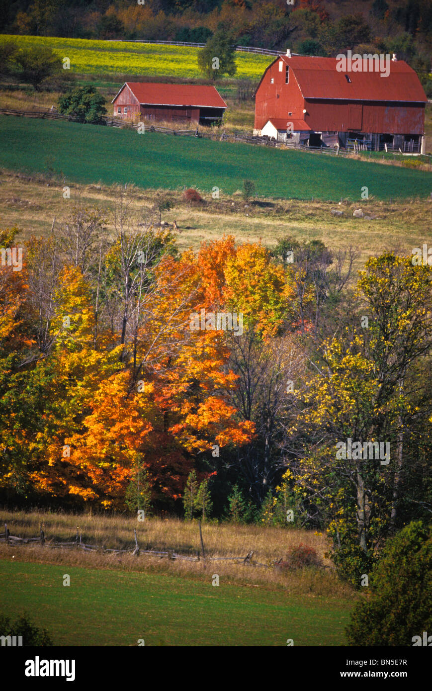 Rural farm central PA Stock Photo - Alamy