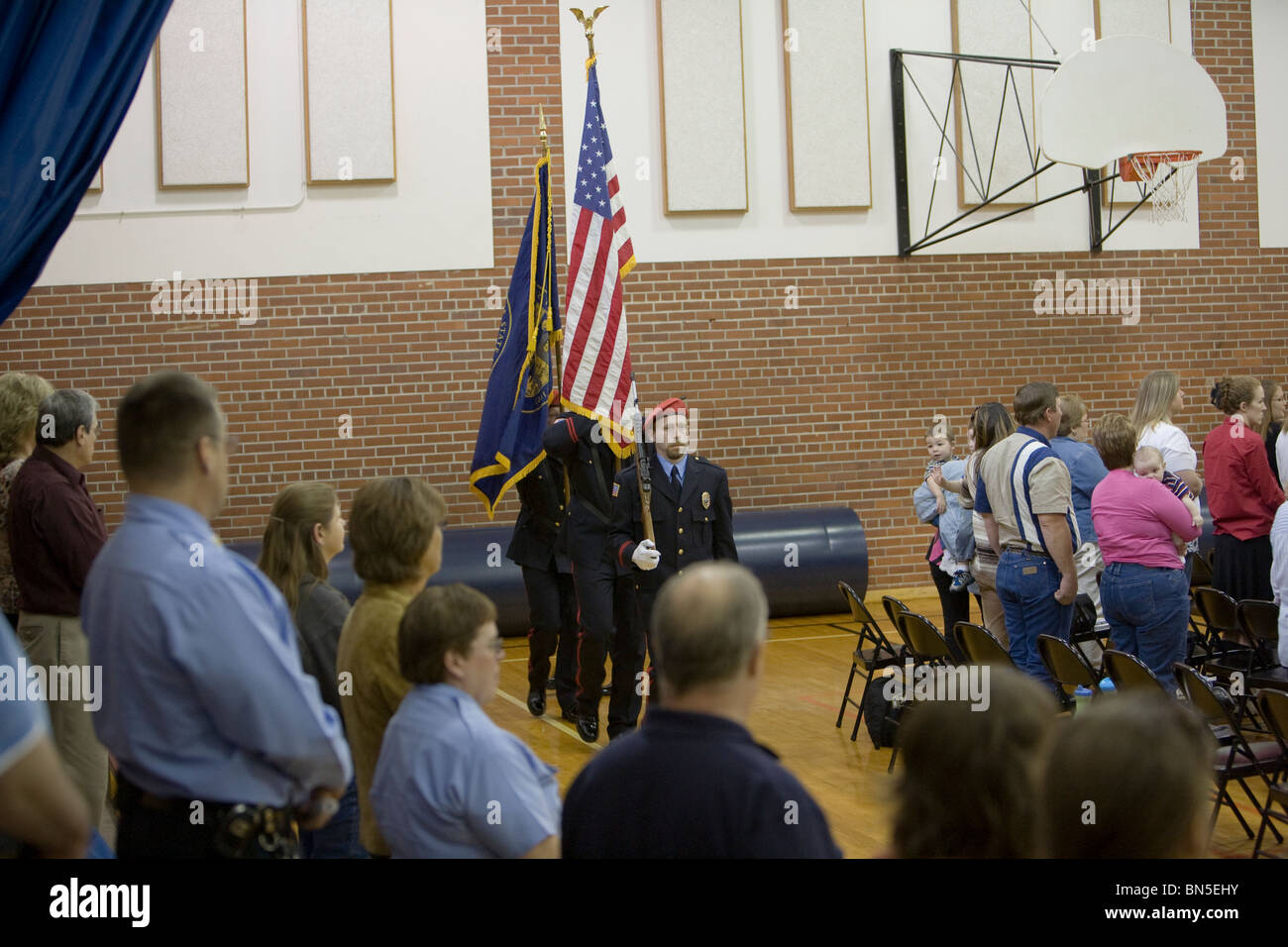 Graduation ceremony at the Staff Training Academy, Nebraska Department ...