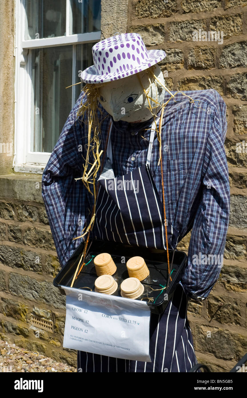 'Hot scarecrow pie' seller. An exhibit at the Wray Scarecrow Festival ...