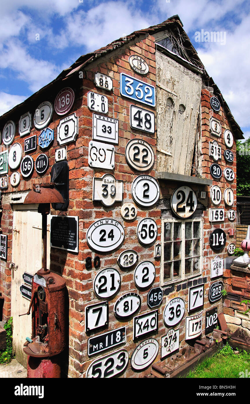 Old railway signs, Winchcombe Railway Museum and Gardens, Gloucester ...