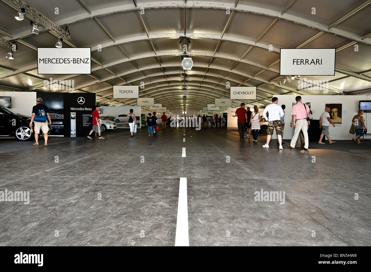 Goodwood festival of speed sign hi-res stock photography and images - Alamy