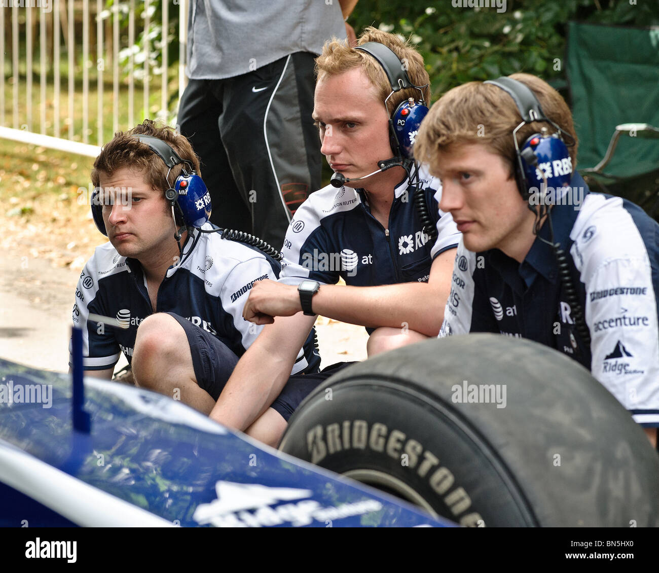 F1 engineers williams hi-res stock photography and images - Alamy