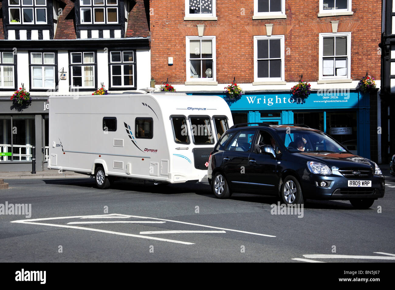 Car Towing Caravan High Resolution Stock Photography and Images - Alamy