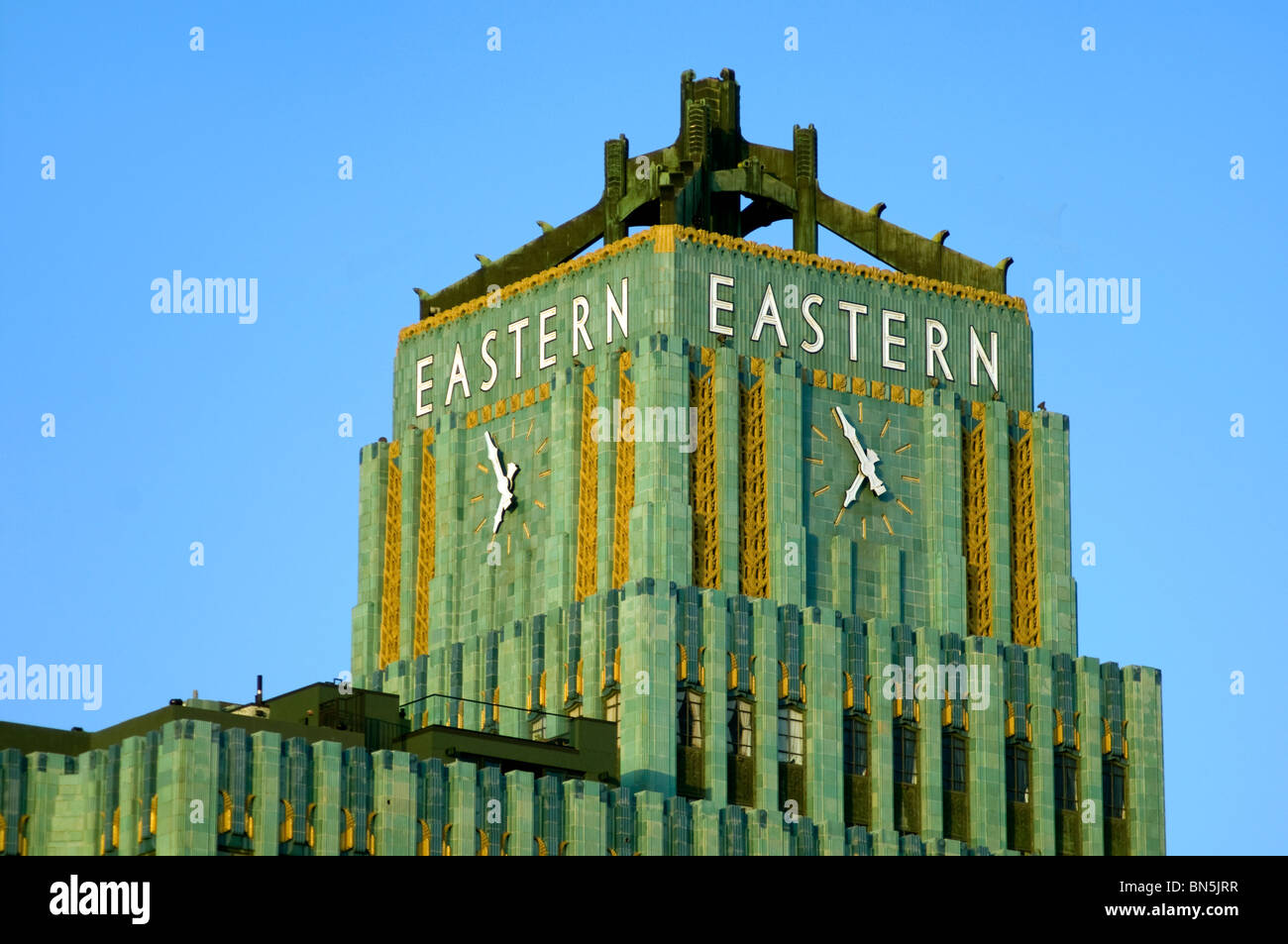 Art Deco Eastern Building in downtown Los Angeles Stock Photo - Alamy