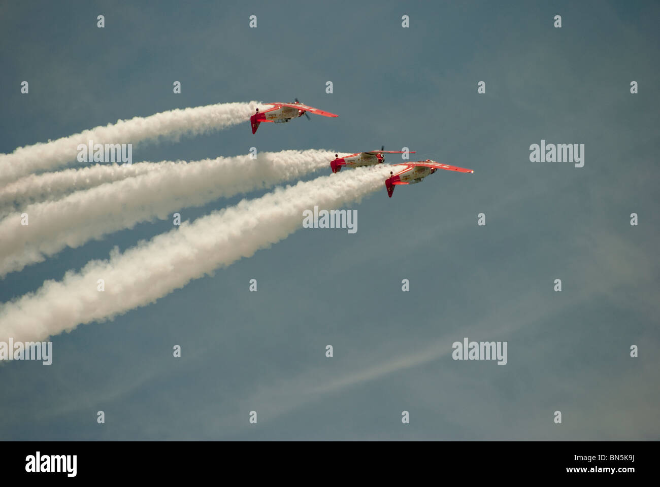 Formation flight smoke trails hi-res stock photography and images - Alamy