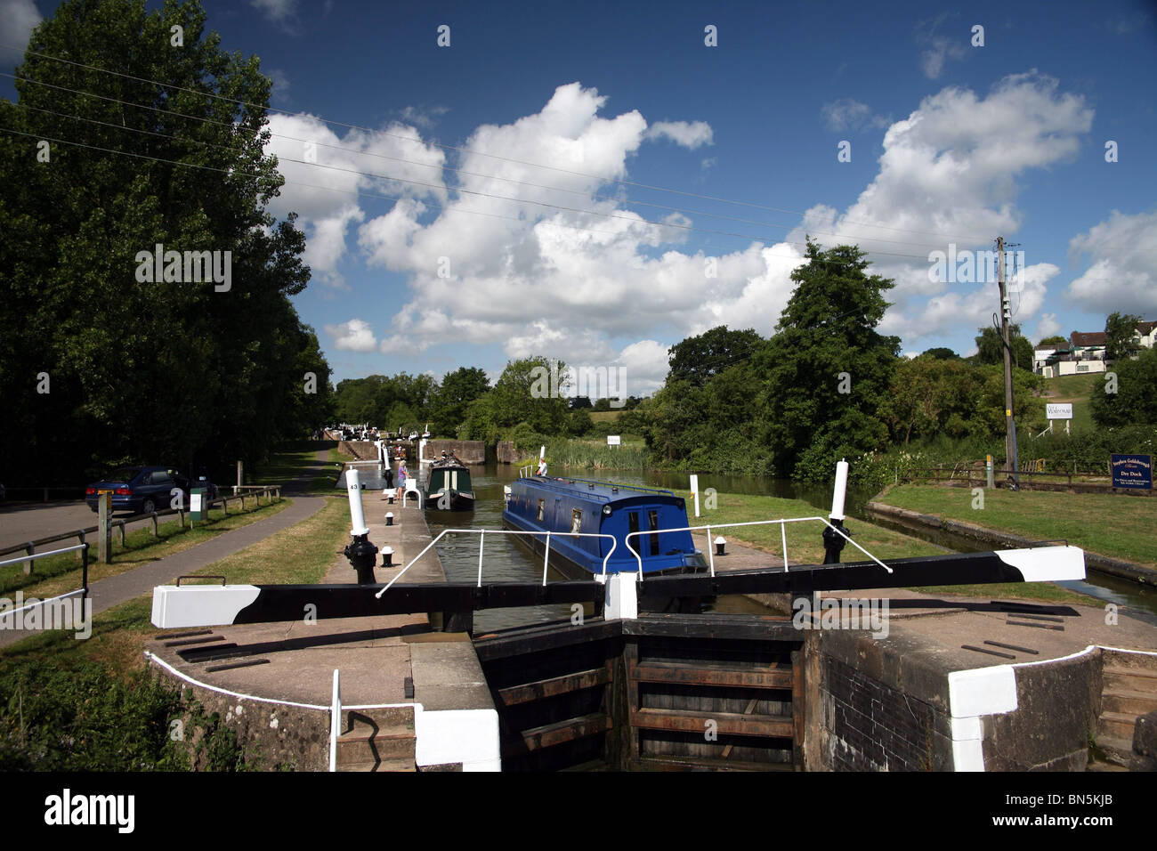 Of Canal Locks Hatton Canals Gates High Resolution Stock Photography ...