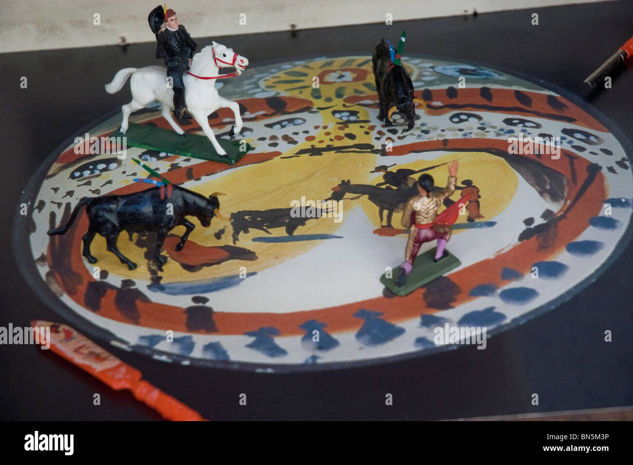Arles, France - Close up, Traditional Bullfighting Feria Bull Fighting ...