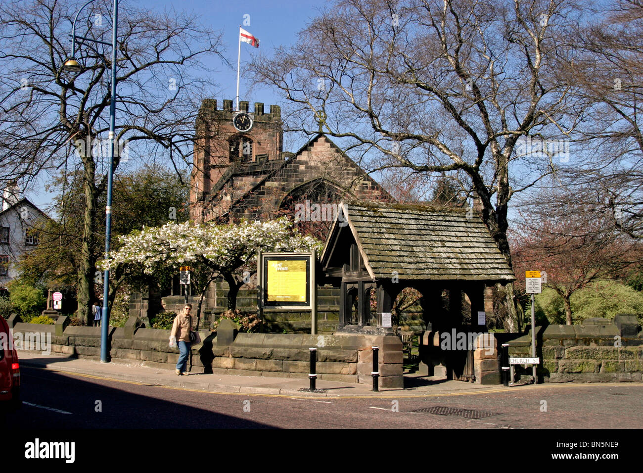 St mary’s church cheadle village hi-res stock photography and images ...