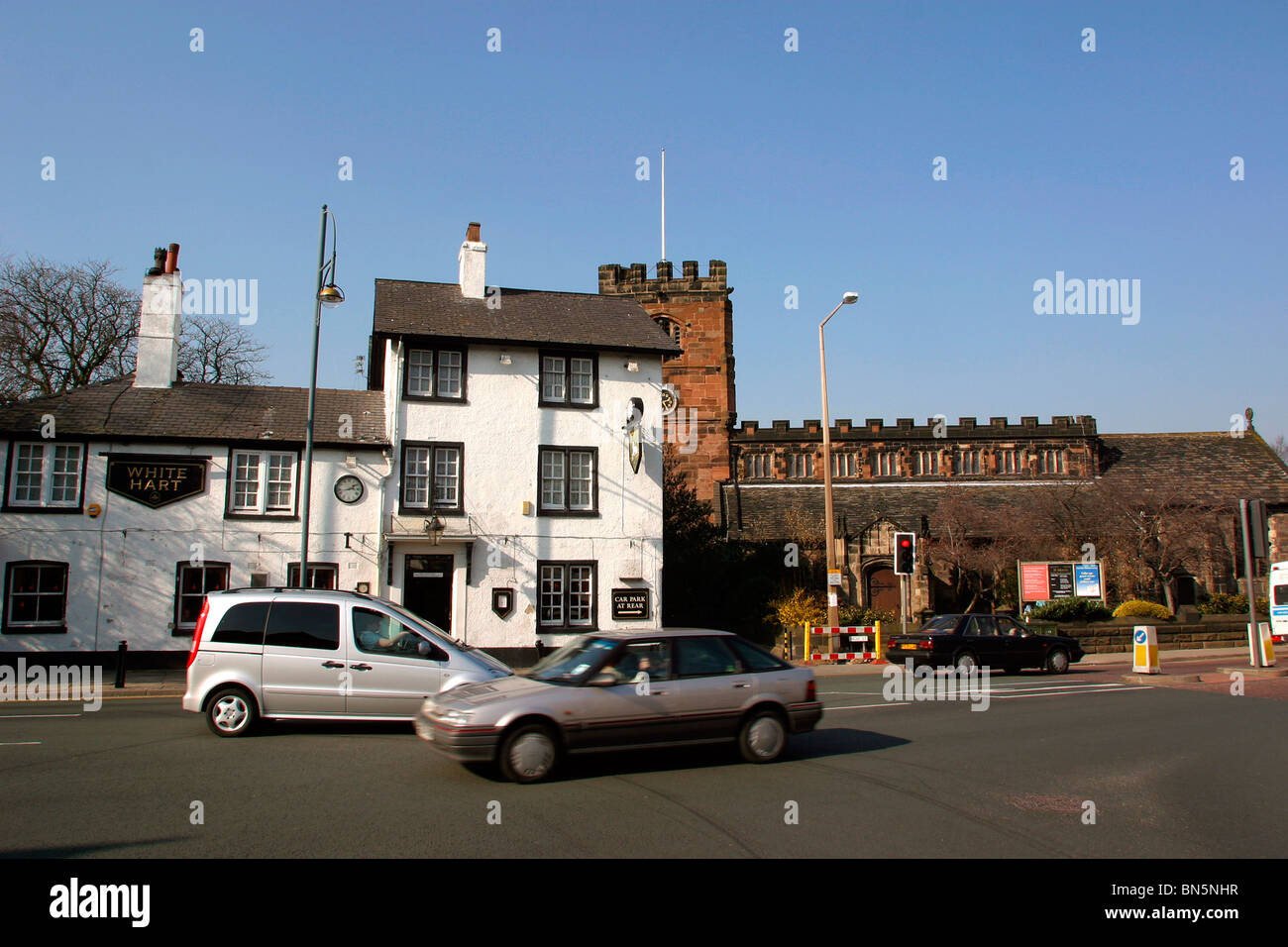 St mary’s church cheadle village hi-res stock photography and images ...