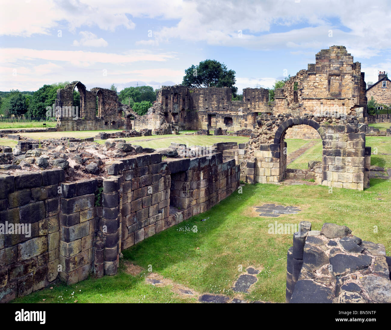 The substantial ruins of a Cluniac monastery, Monk Bretton Priory ...