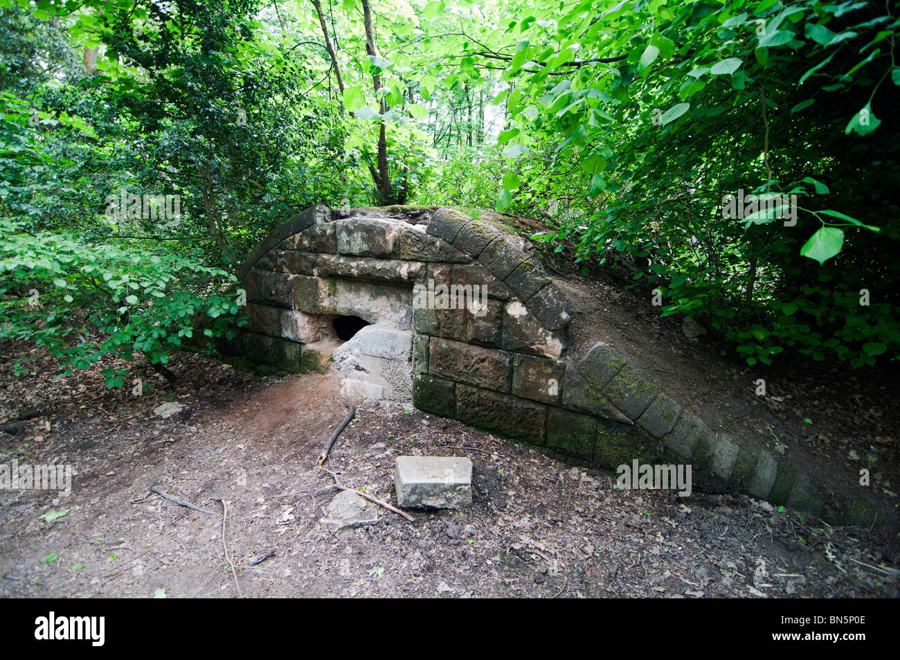The Worsley Hall Ice House which was built in 1840's for the 1st Earl ...