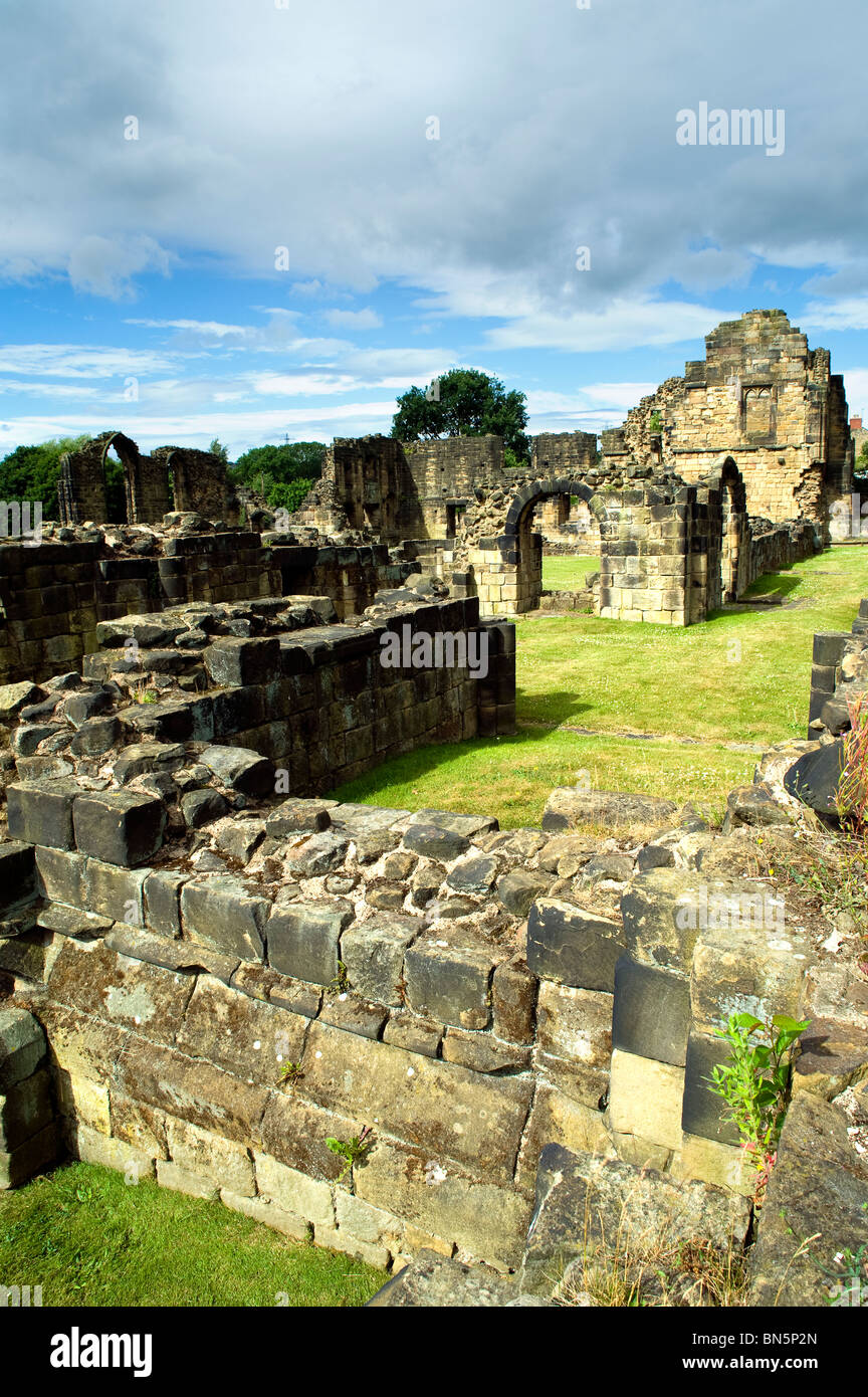 The substantial ruins of a Cluniac monastery, Monk Bretton Priory ...