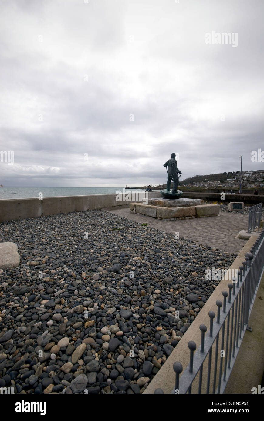 Newlyn Cornwall UK Beach Sea Foreshore Stock Photo - Alamy