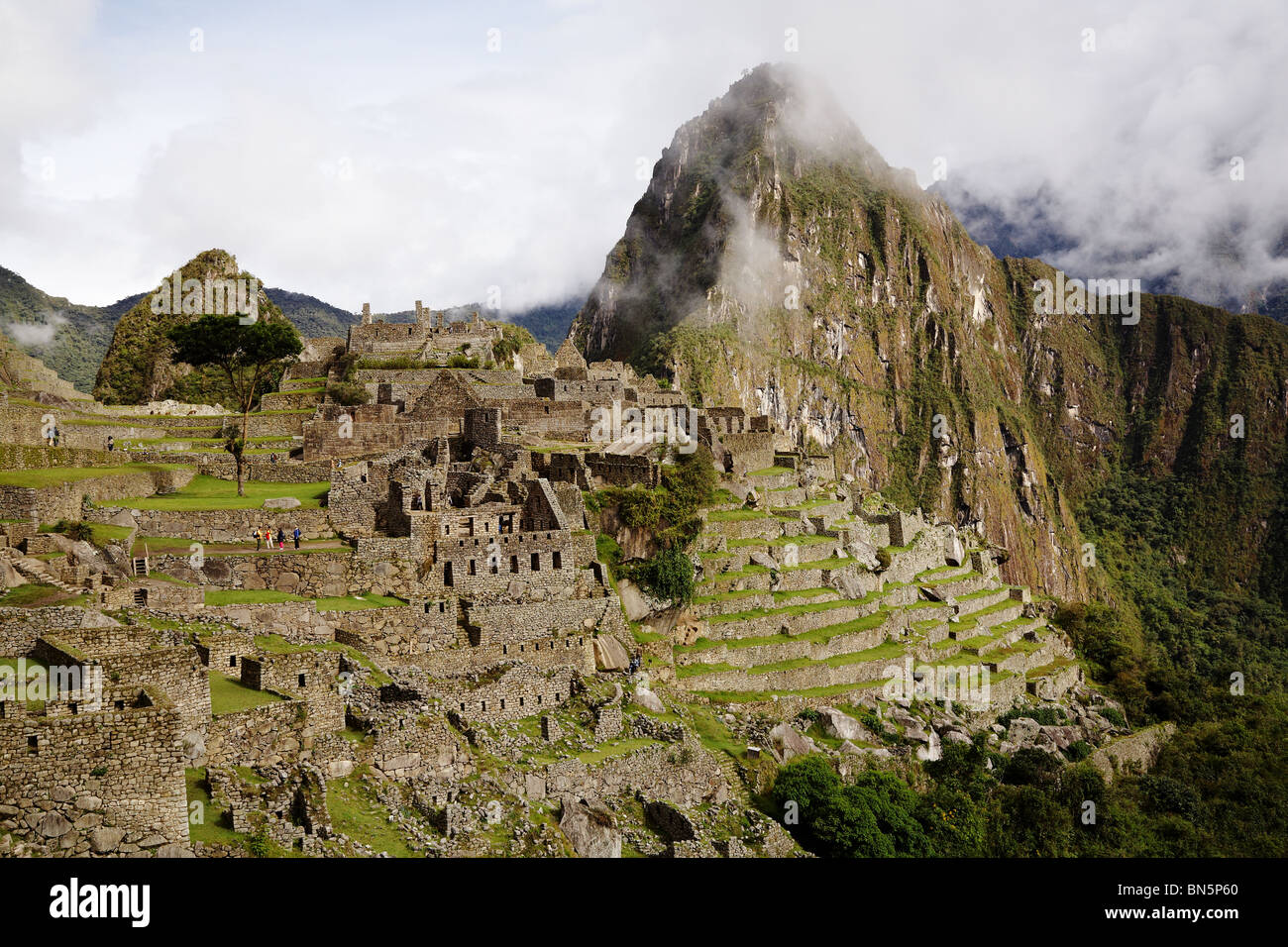 The Inca settlement of Machu Picchu, Peru Stock Photo - Alamy