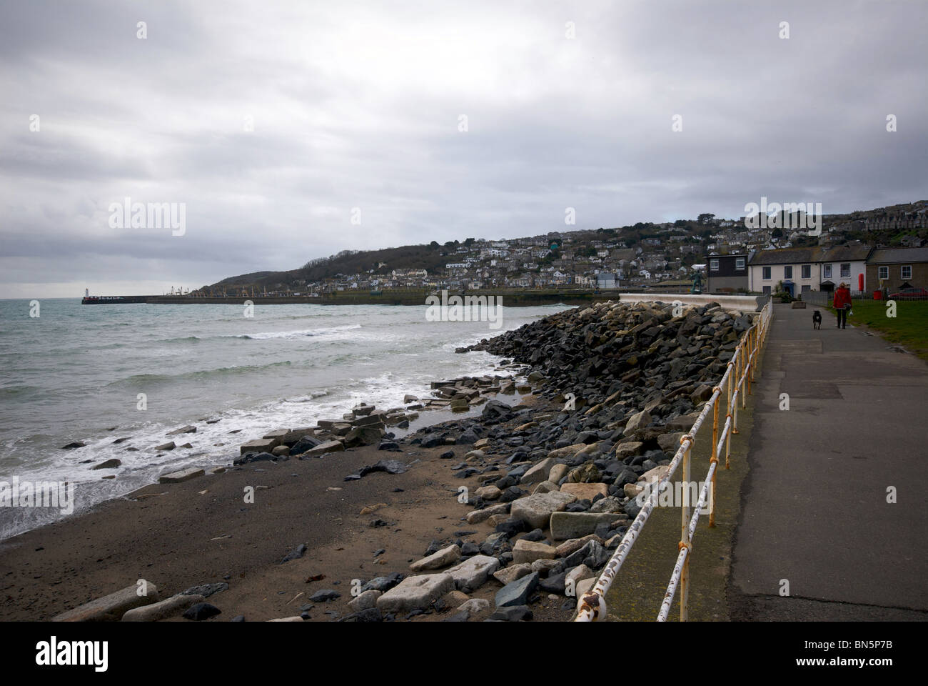 Newlyn Cornwall UK Beach Sea Foreshore Stock Photo - Alamy