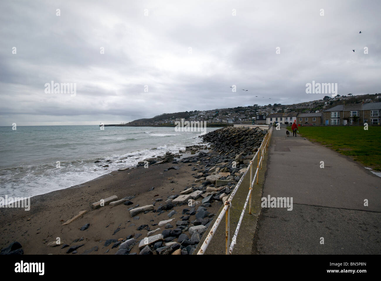 Newlyn Cornwall UK Beach Sea Foreshore Stock Photo - Alamy