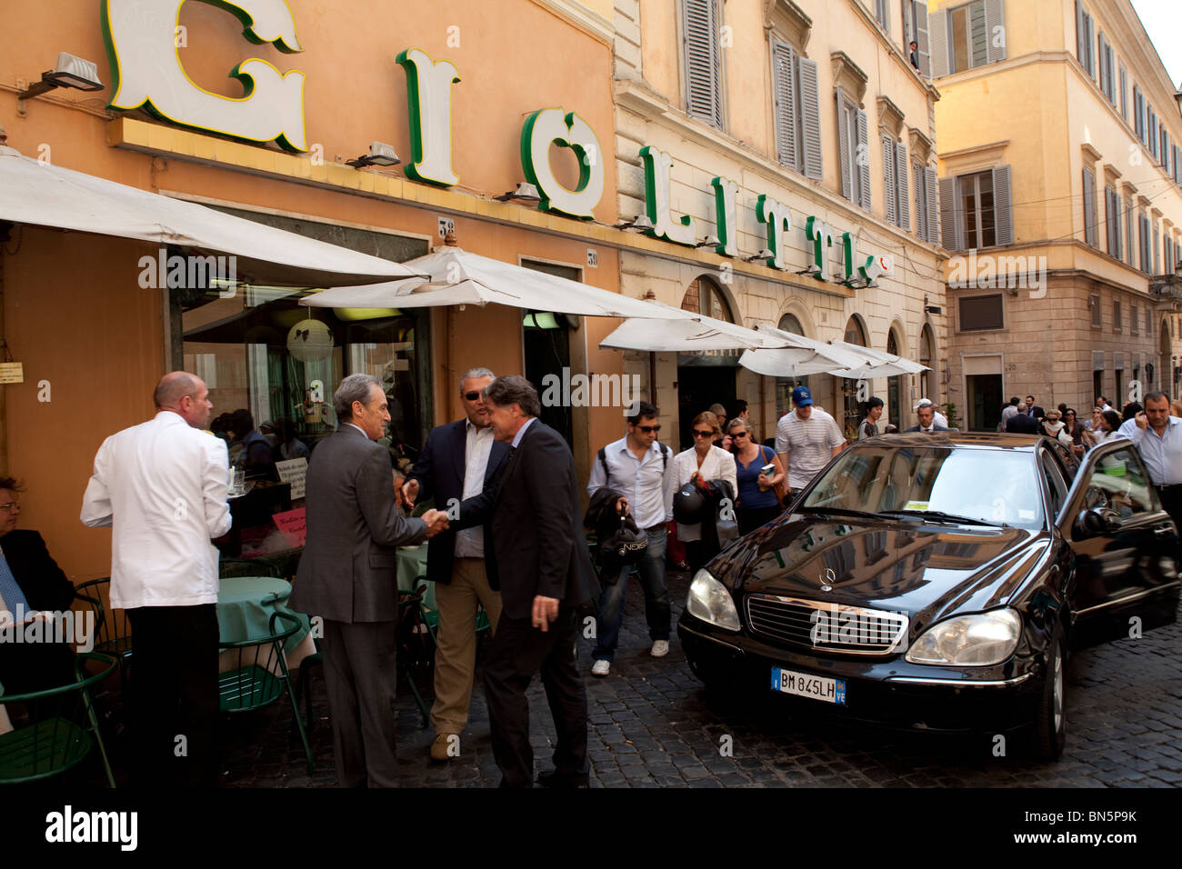 The famous Giolitti Gelateria, Rome, Italy Stock Photo - Alamy
