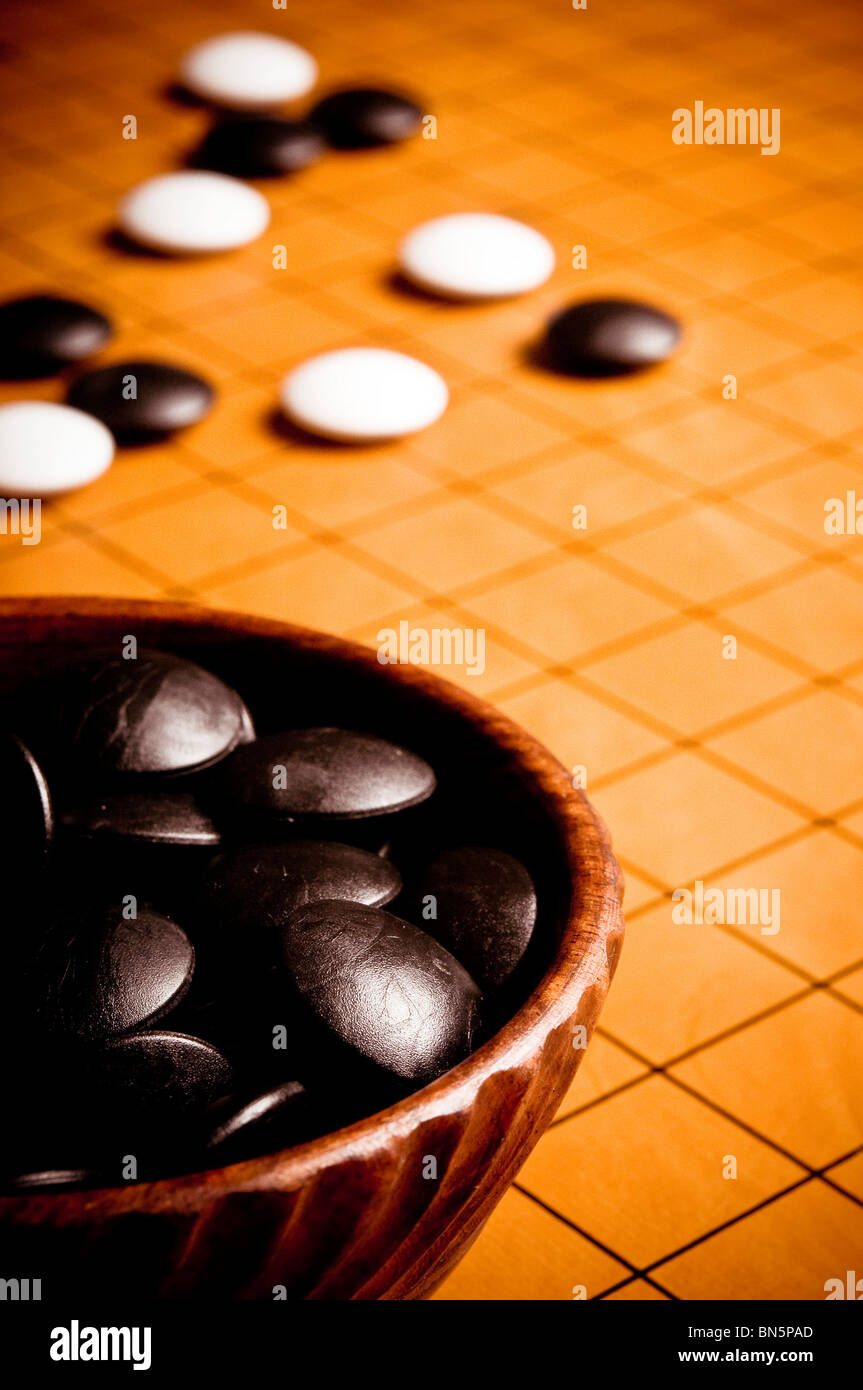 Go boardgame hi-res stock photography and images - Alamy