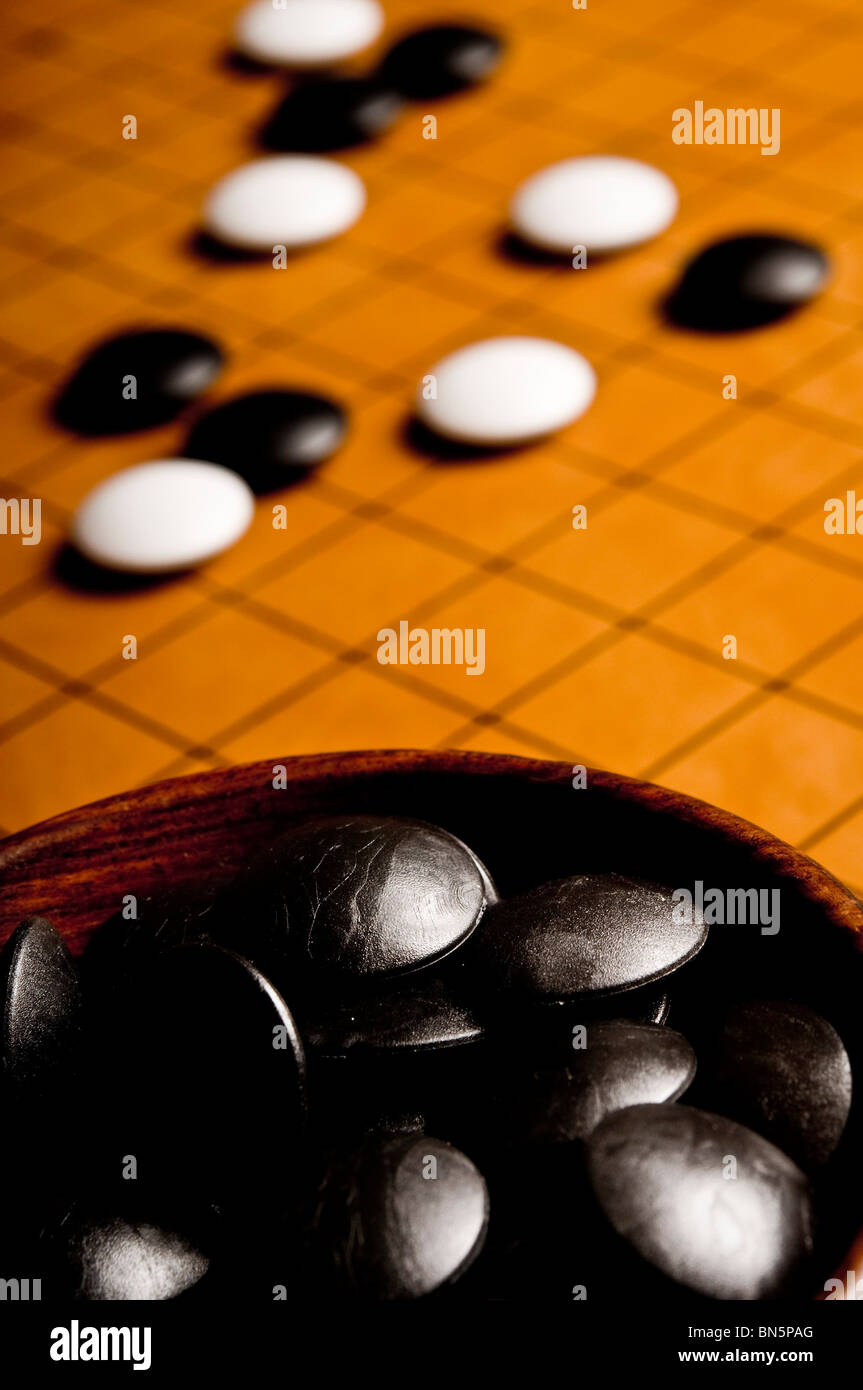 Go boardgame hi-res stock photography and images - Alamy