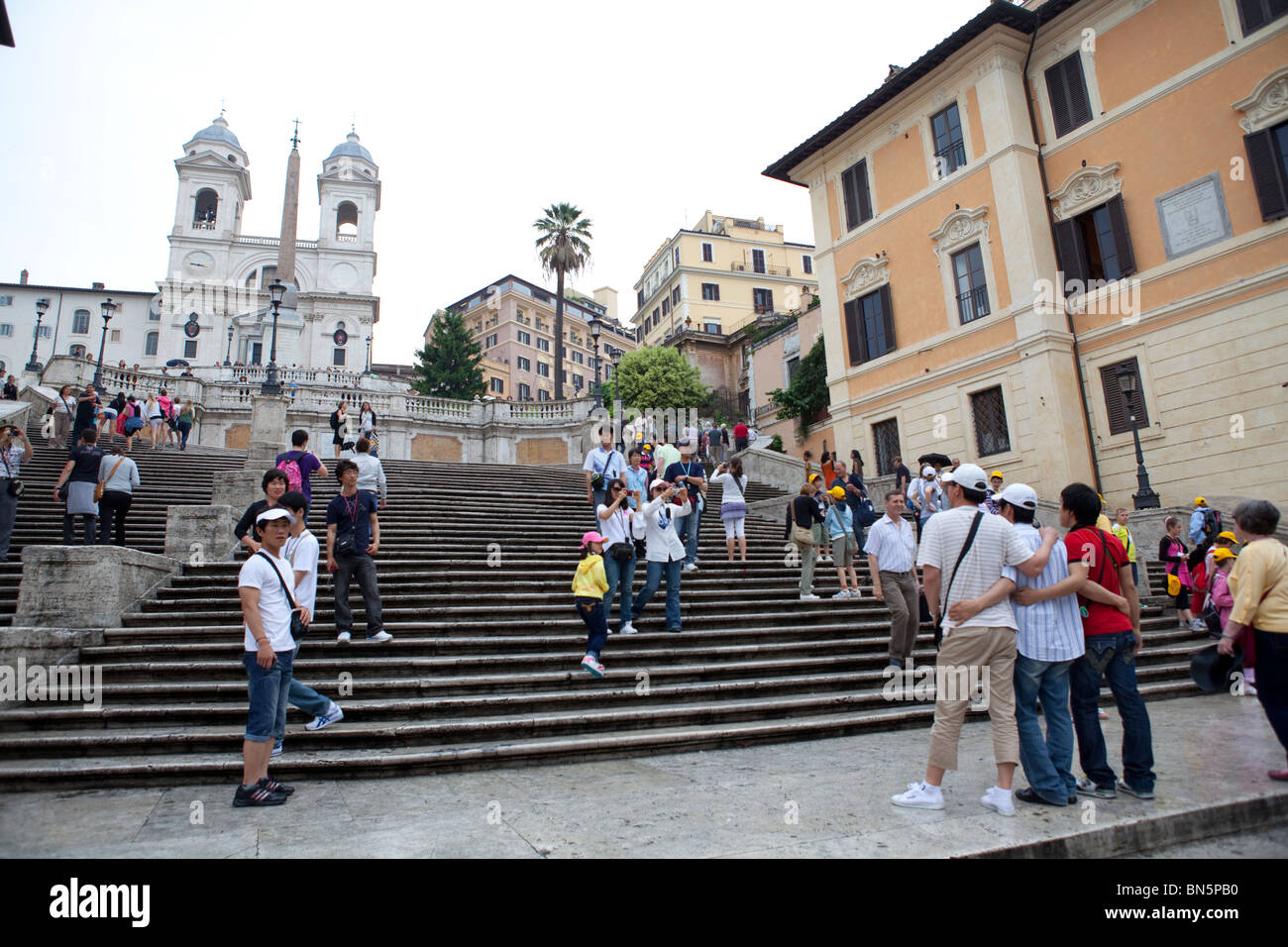 Spanish steps, Rome, Italy Stock Photo - Alamy