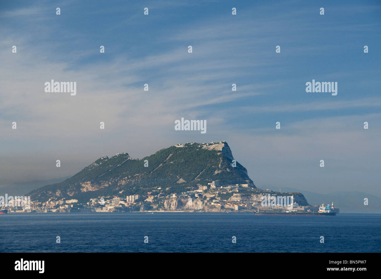 United Kingdom, Iberian Peninsula, Rock of Gibraltar (aka Jabal al ...