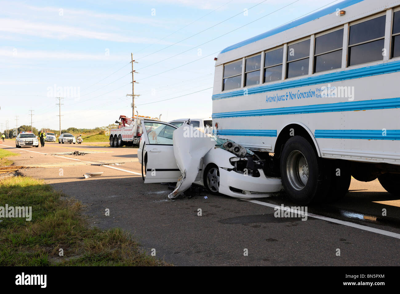 Fatal Automobile accident resulting in one death from distraction by ...