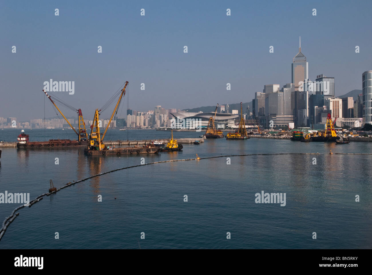 Land reclamation in hong kong hi-res stock photography and images - Alamy