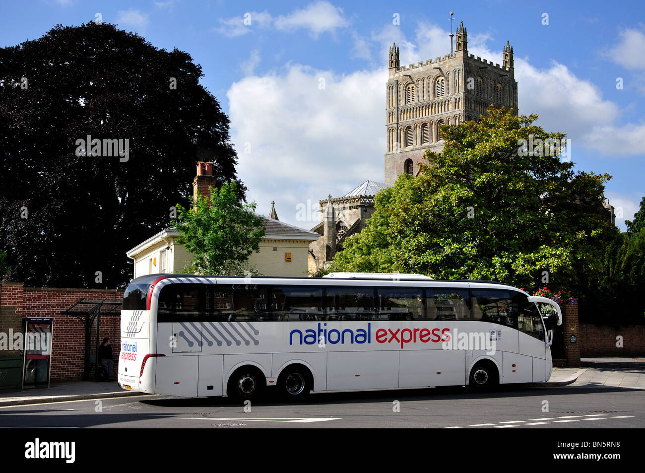 Tewkesbury abbey grounds hi-res stock photography and images - Alamy