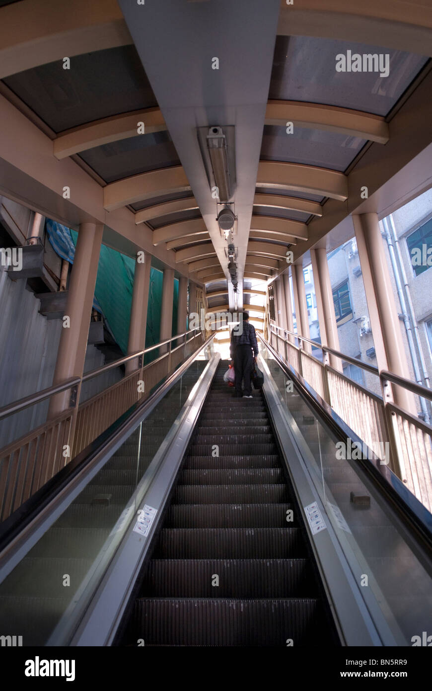 The world longest outside escalator hi-res stock photography and images ...