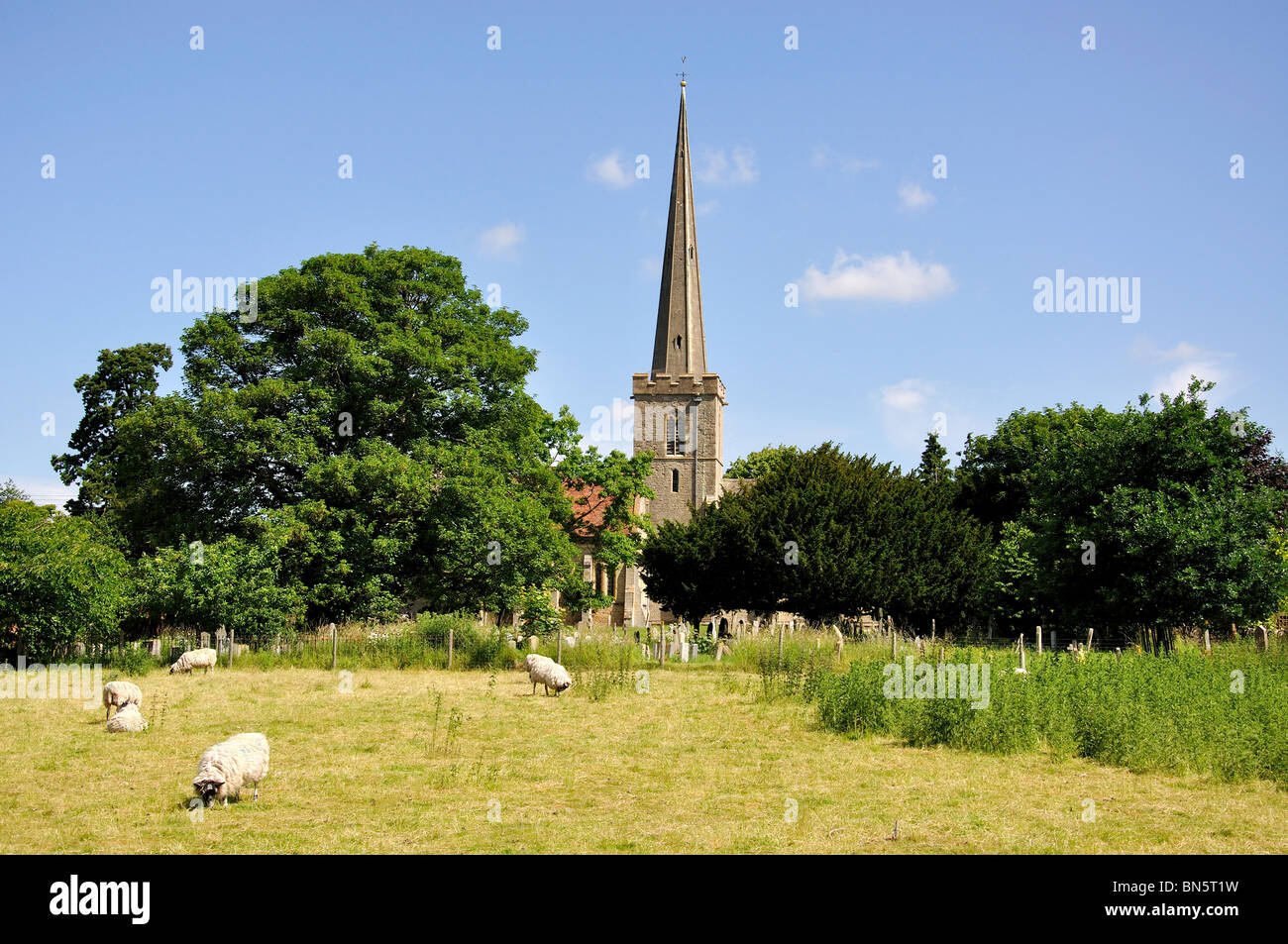 St.Giles Church, Bredon, Worcestershire, England, United Kingdom Stock ...