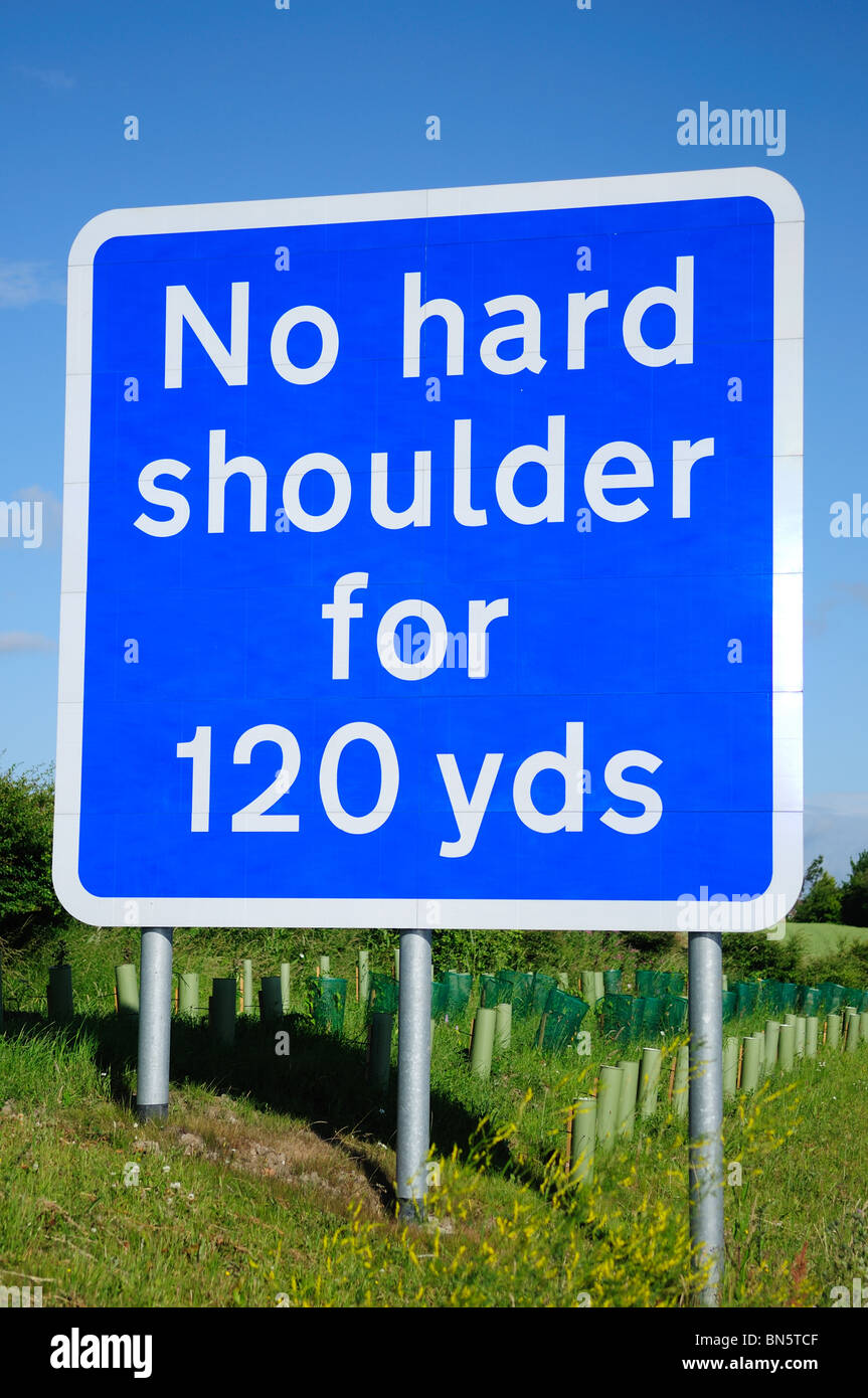 Hard shoulder and motorway hi-res stock photography and images - Alamy