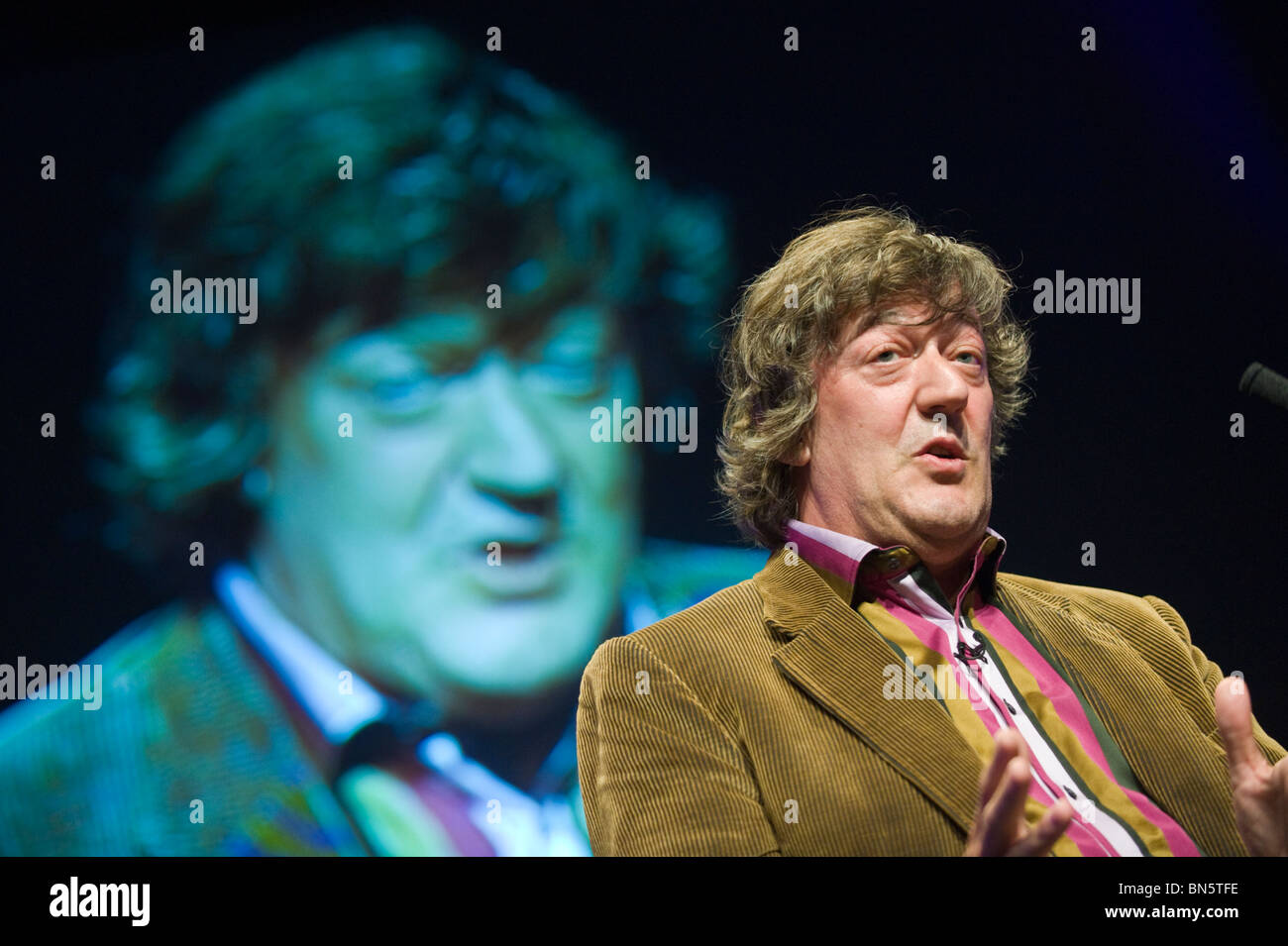 Stephen Fry comedian actor author writer and journalist pictured in ...