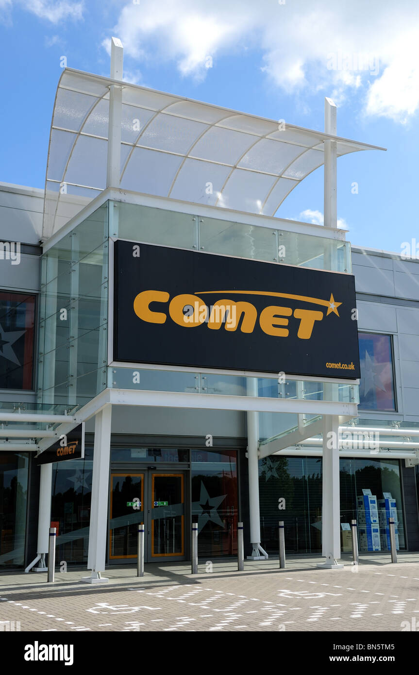 Comet.Giltbrook Retail Park Stock Photo - Alamy